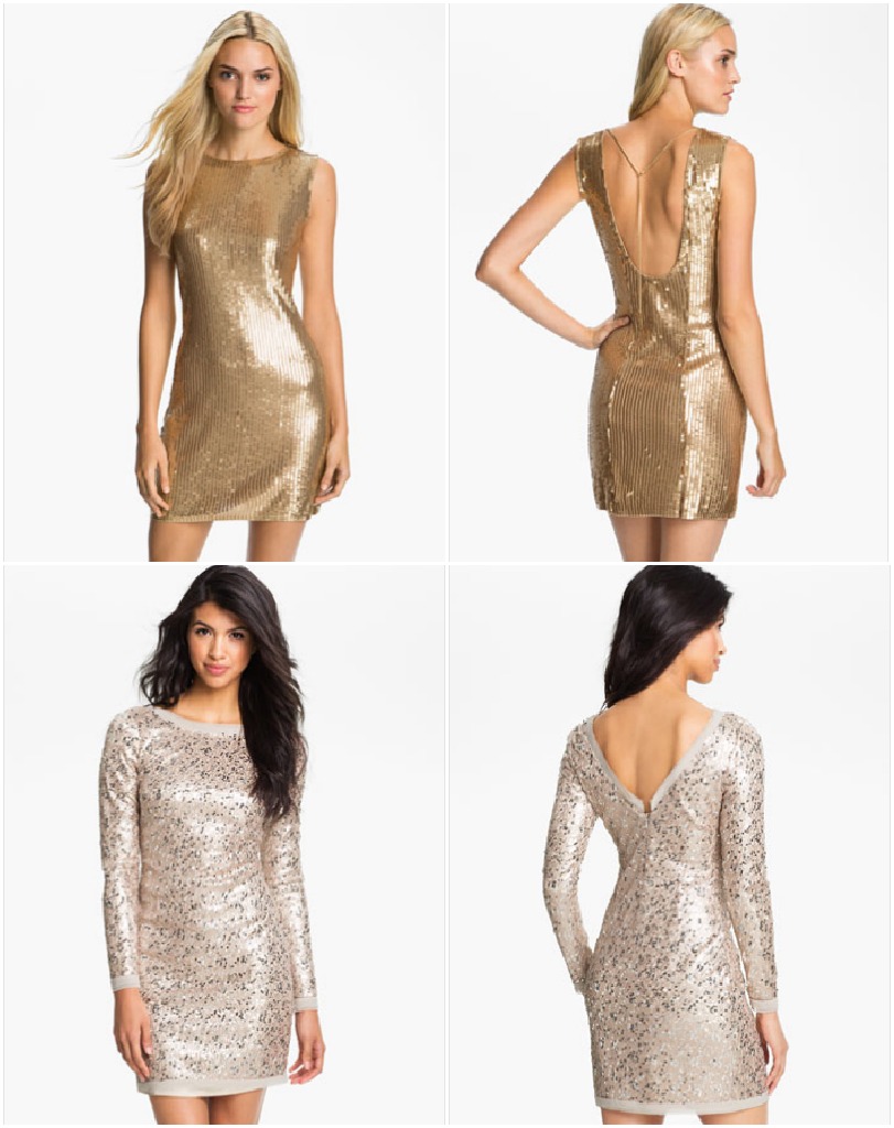 Metallic Holiday Party Dresses • Honey We're Home