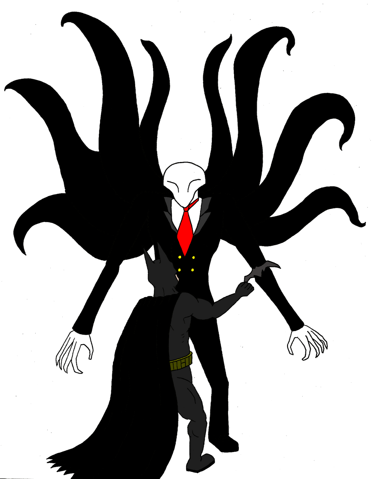 Godzilla Vs Slenderman