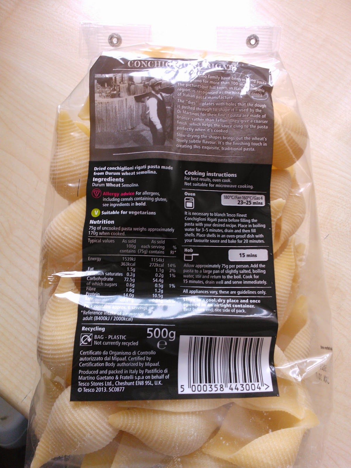 Sassys World: Tesco Finest* Pasta Range