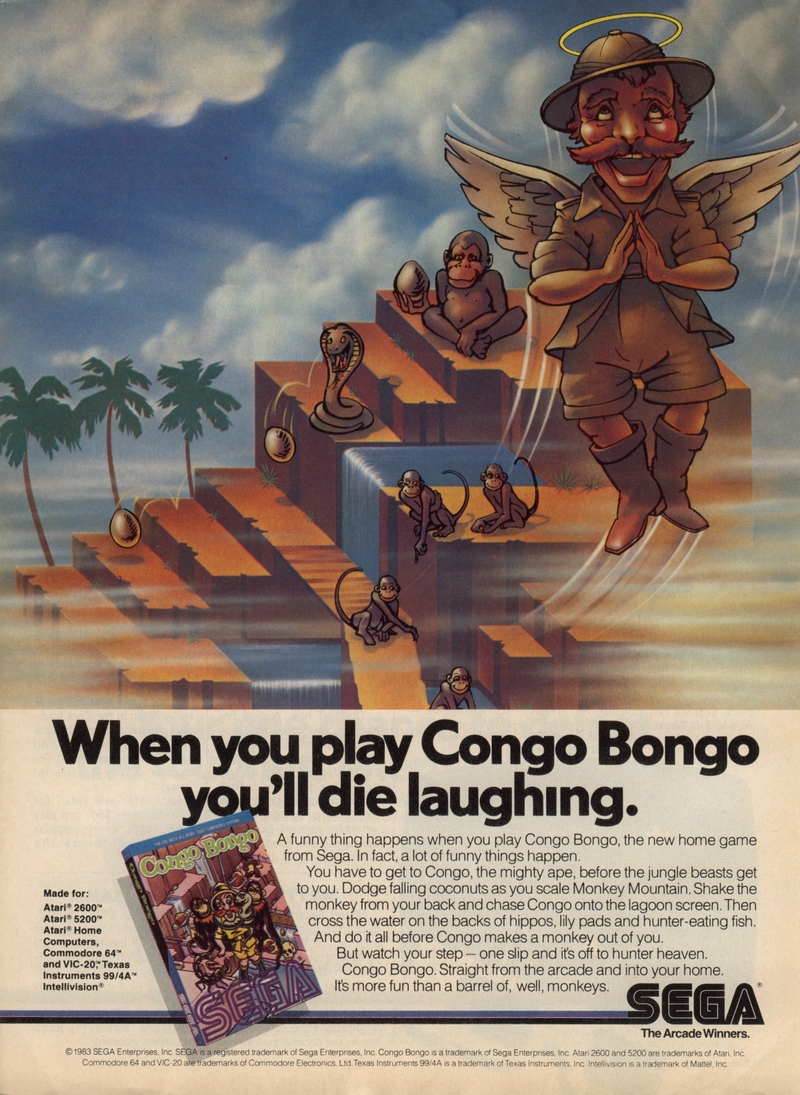 1983 Sega Congo Bongo