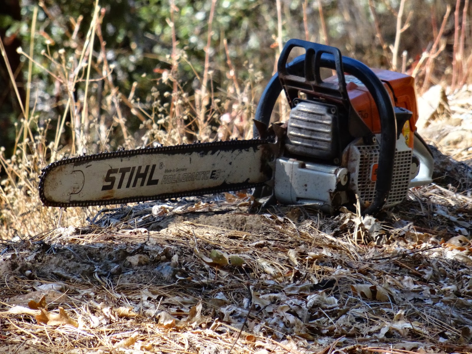 Mid Sierra Musings: Chainsaw Work