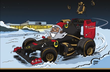 Infiniti Red bull F1: Feliz Navidad