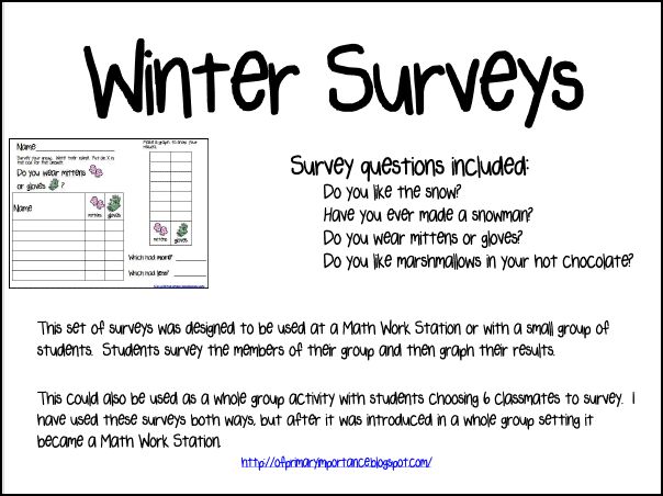 I³: Imagine. Inspire. Innovate.: Correction and Winter Surveys (with a ...