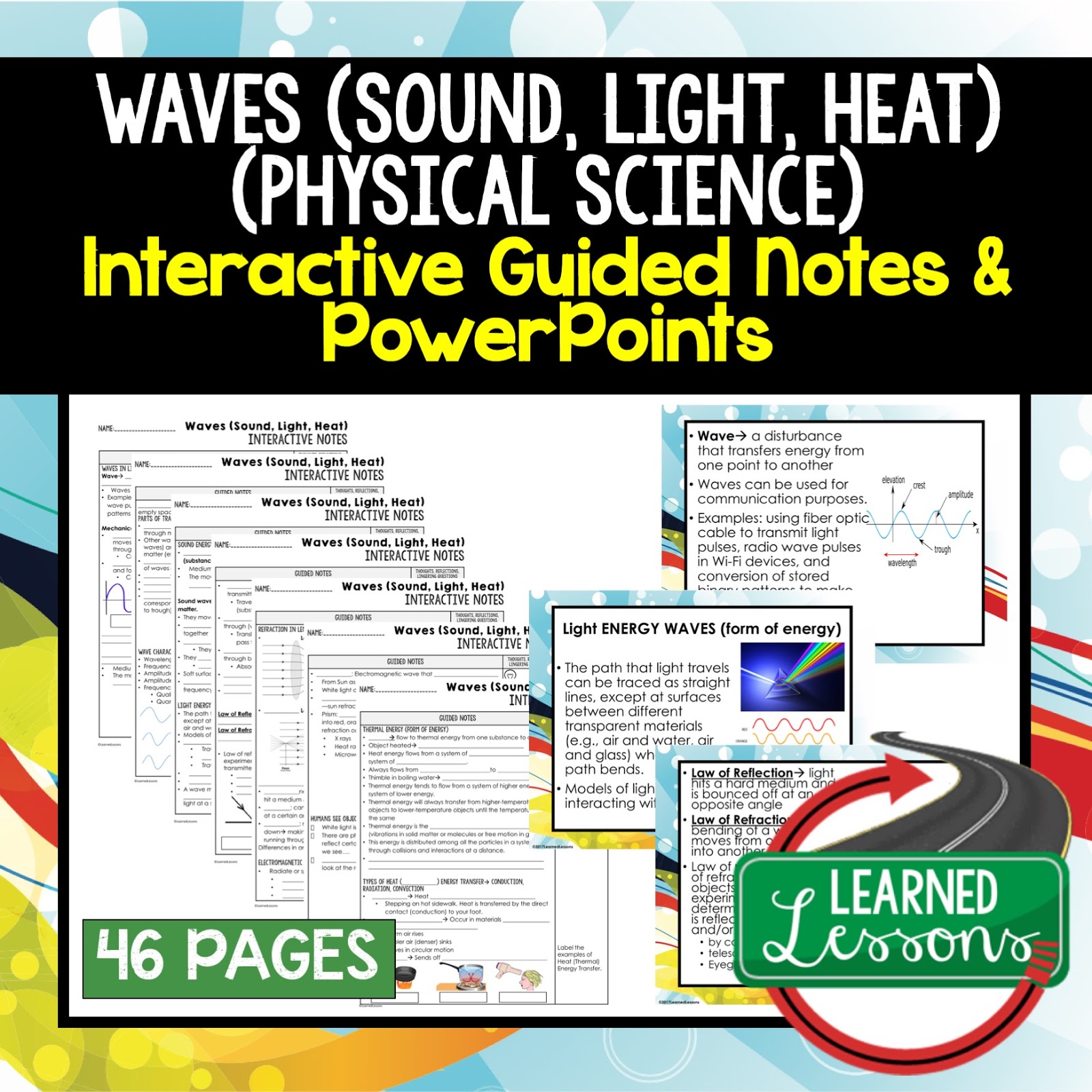 Physical Science Interactive Guided Notes and PowerPoints NGSS, Next ...