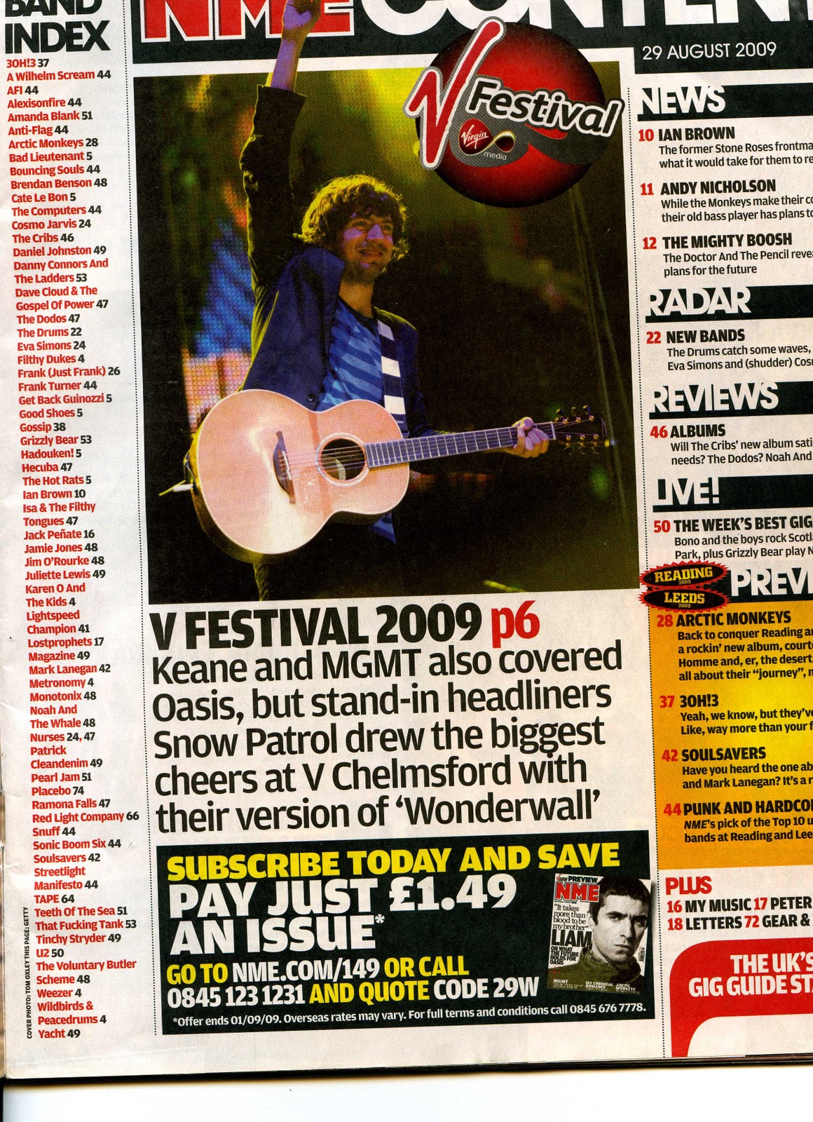 matthew dann; as media logbook: contents page analysis