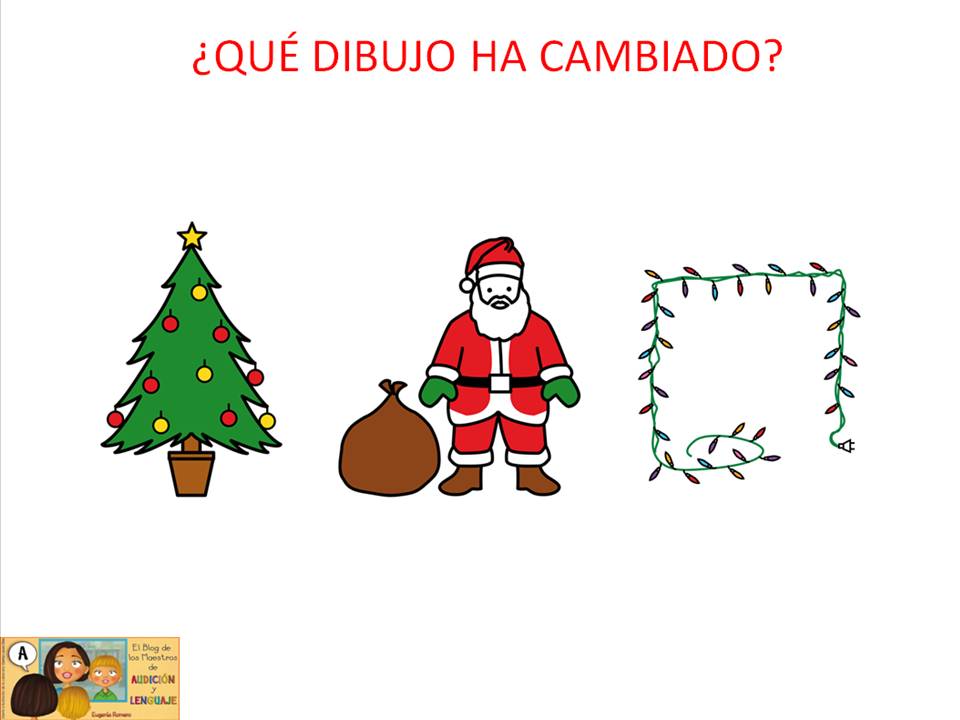 EL MARAVILLOSO MUNDO DE AUDICIÓN Y LENGUAJE: Materiales para Navidad