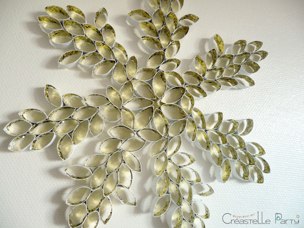 Créastelle Party: DIY Décoration flocon