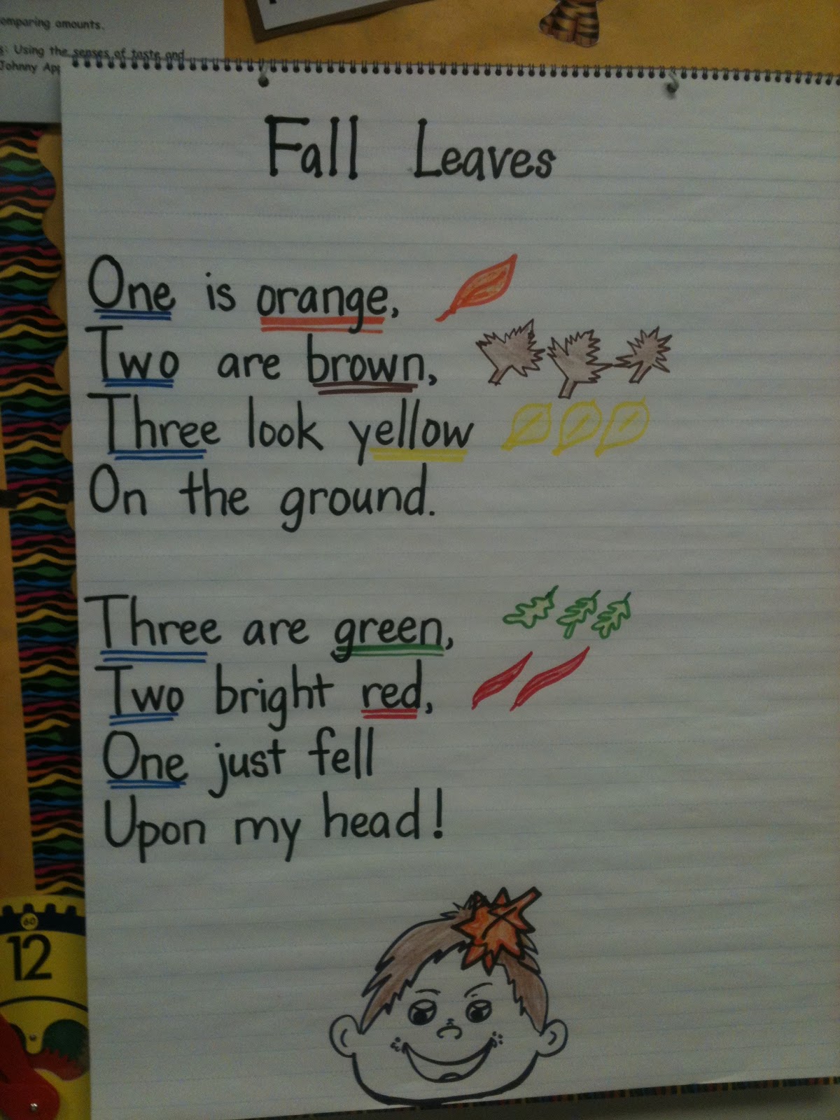 Cute poem for fall