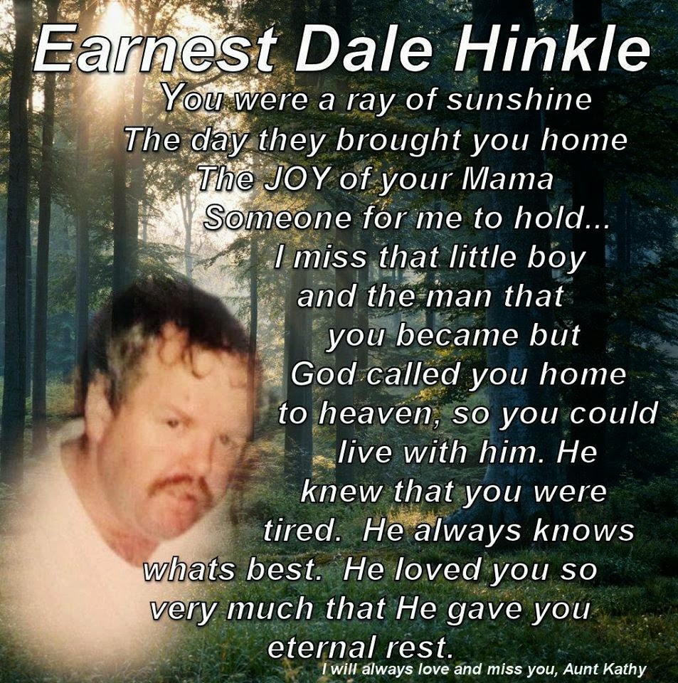 Hinkle-Justice Memorial Blog: Dale Hinkle Memorial Page