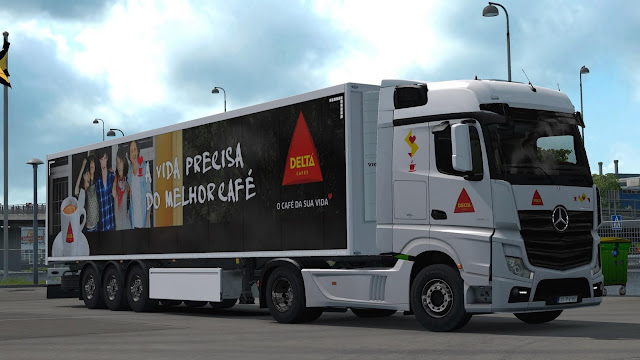 Silva ETS2 Mods: Delta Cafés - Combo Pack