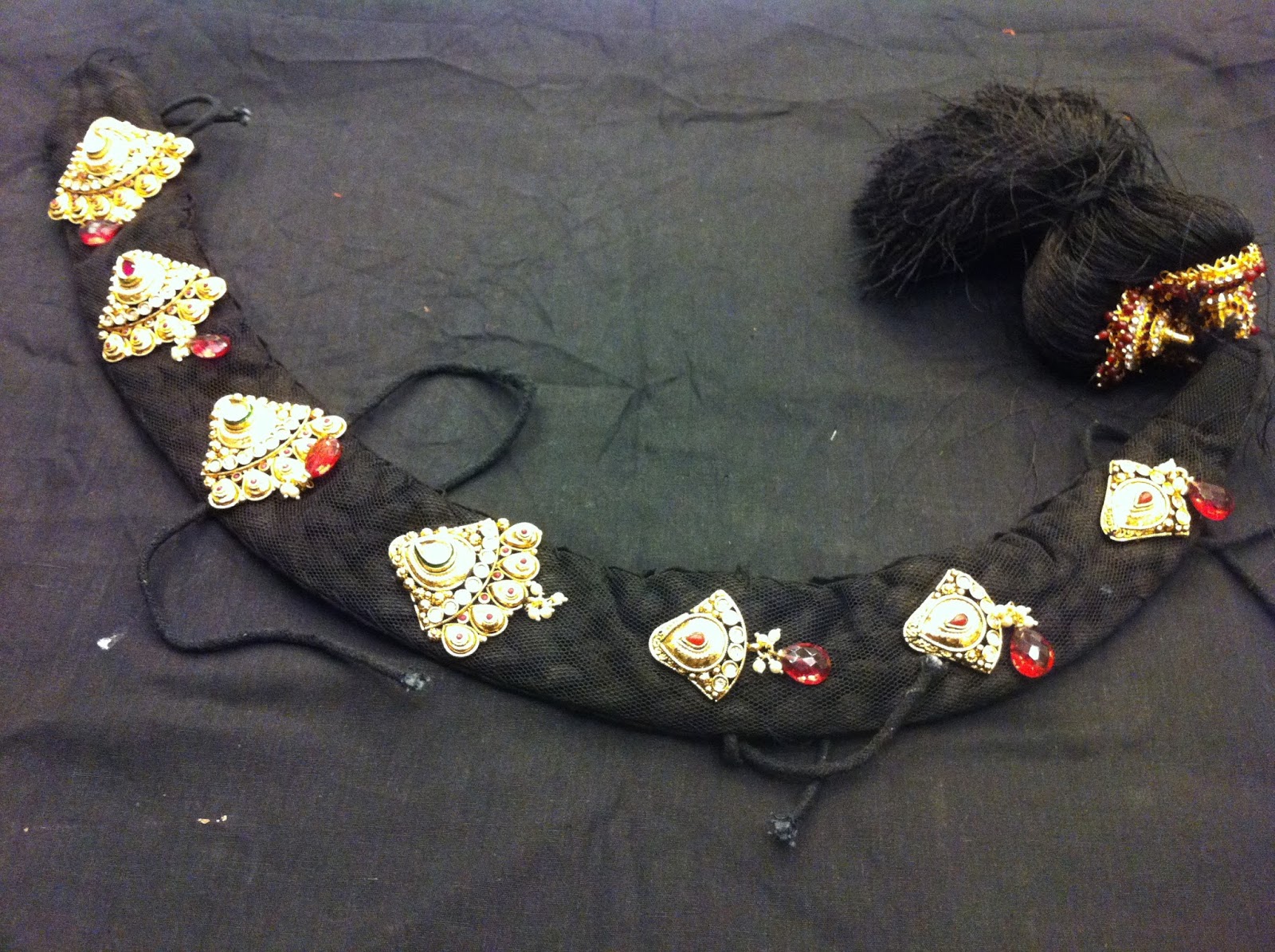 SHRINGAR COSTUMES: HAIR STYLE FOR DANCE/FLOWER JADAI/JADAI/JADAI FOR ...