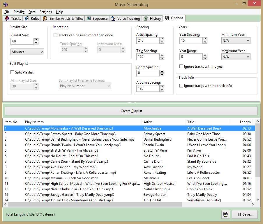 Library Player: Music Scheduling 2.4