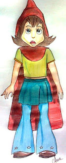 Moje kredki, mój świat: Czerwony kapturek i detektyw Nicky Flippers