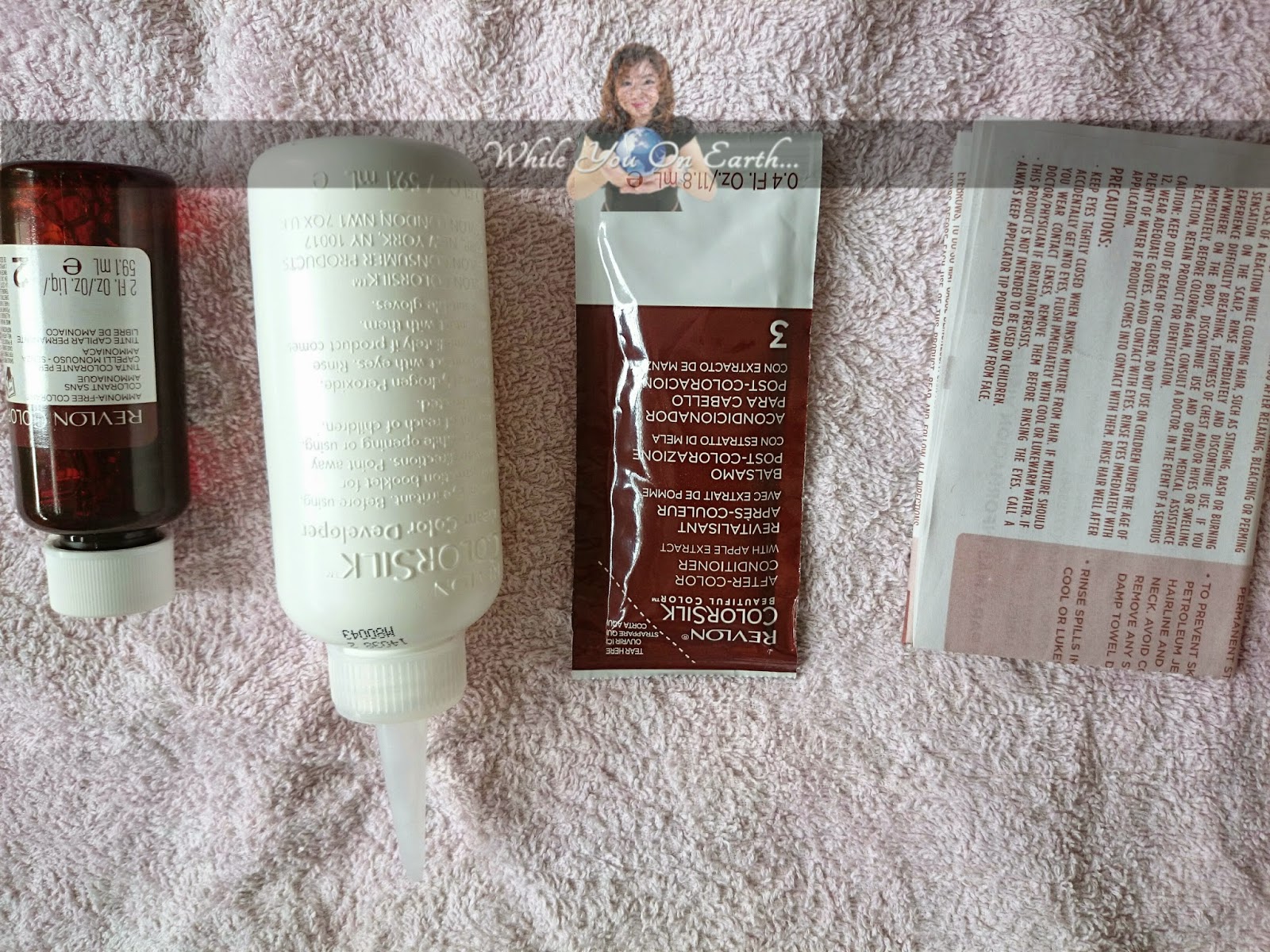 While you on earth..: Revlon ColorSilk with 3D Color Technology in Dark ...