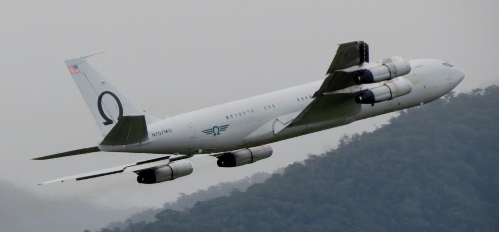 Far North Queensland Skies: Omega71 N707MQ departs