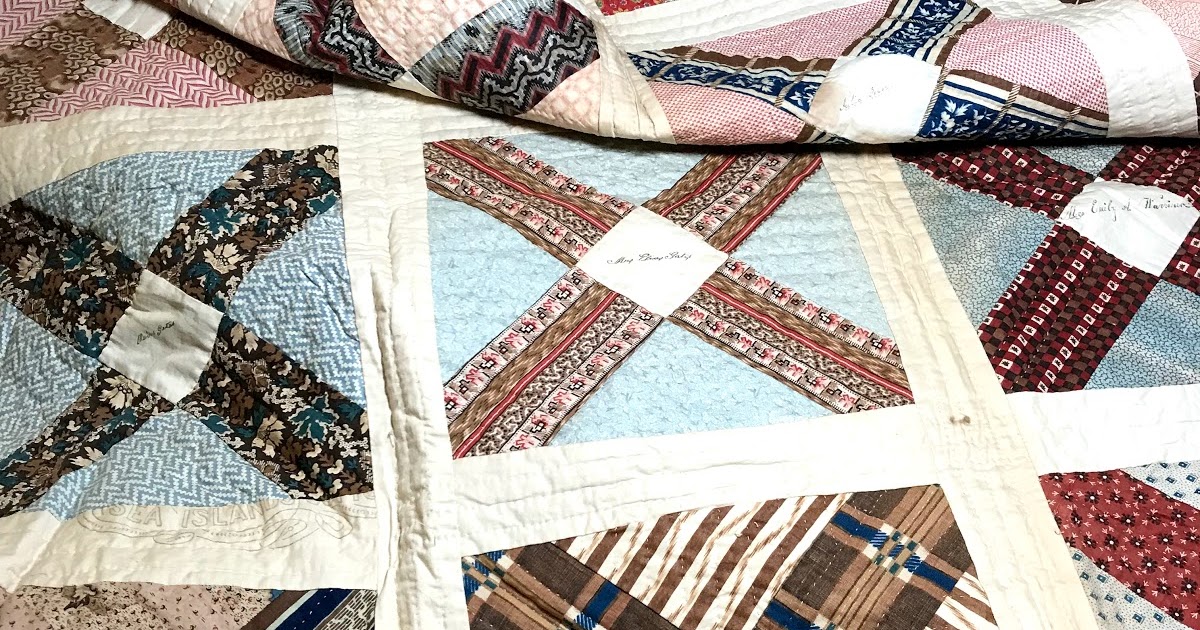 Textile Time Travels: U is for Underground Railroad Quilt