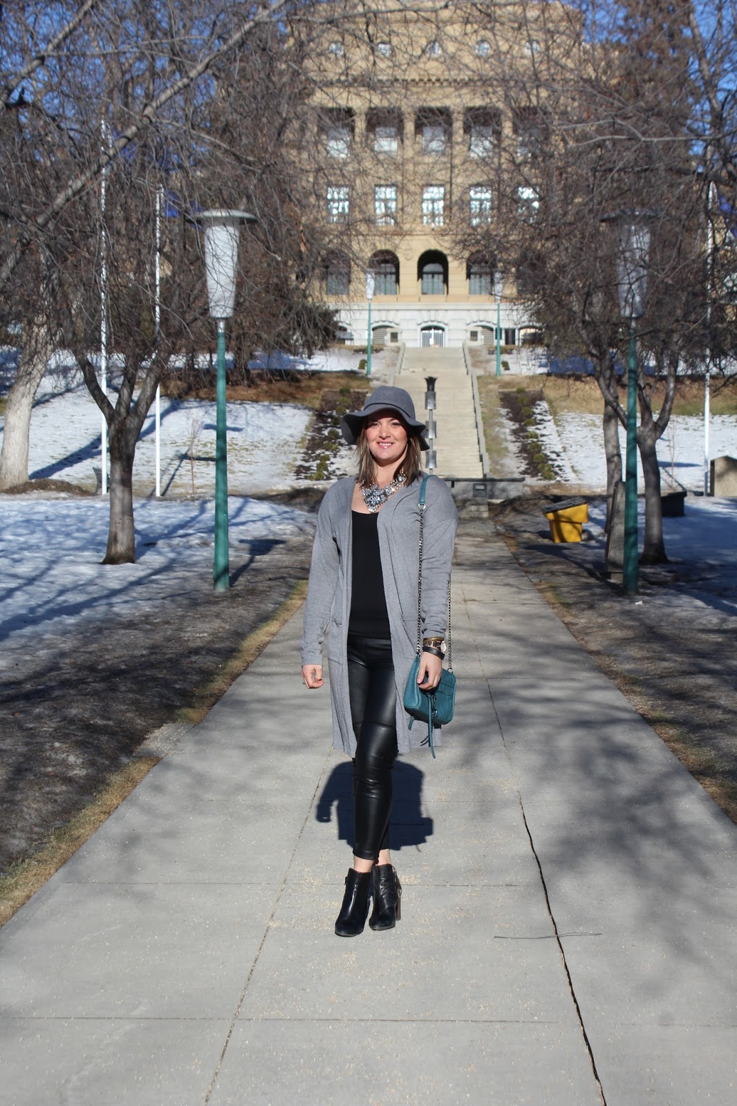 Letters to LA LA Land: OOTD - Leather Pants