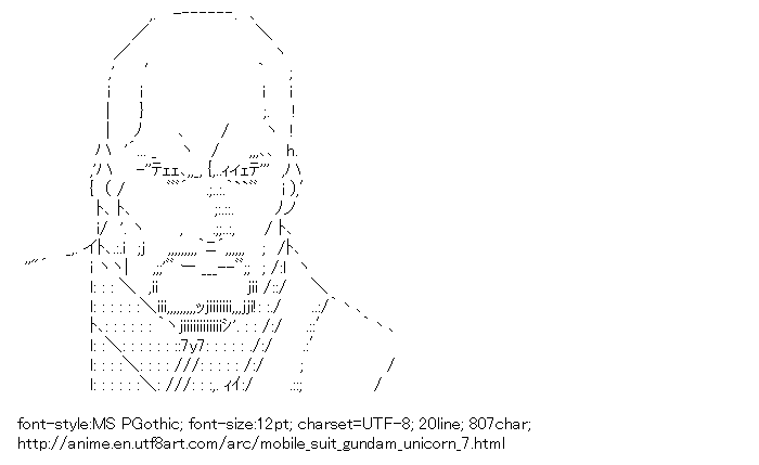 Gundam text ASCII art - Gundam Kits Collection News and Reviews