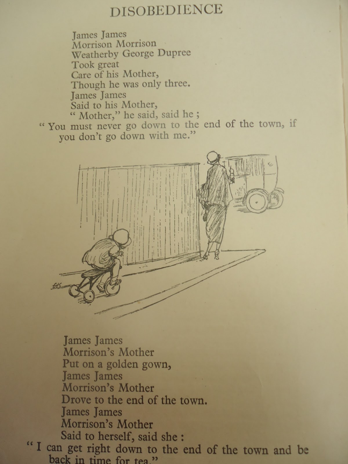 'The Little Wooden Horse': Disobedience