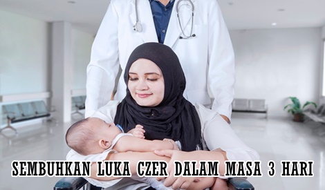 SEMBUHKAN LUKA CZER DALAM MASA 3 HARI SUPAYA BOLEH DUDUK SELESA
