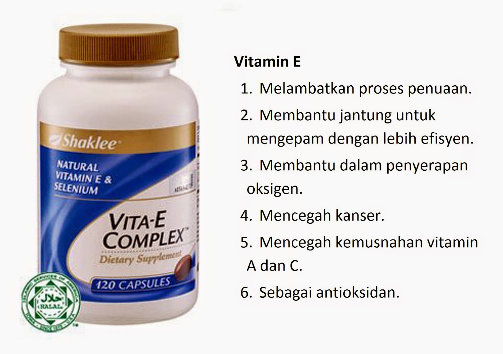 Vitamin E Complex Shaklee