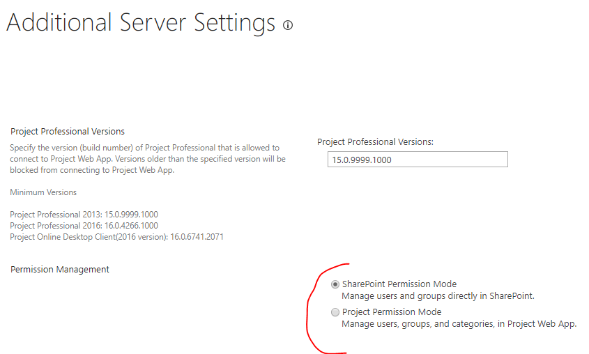Project Server & Online Behind The Scene: Project Online permission ...