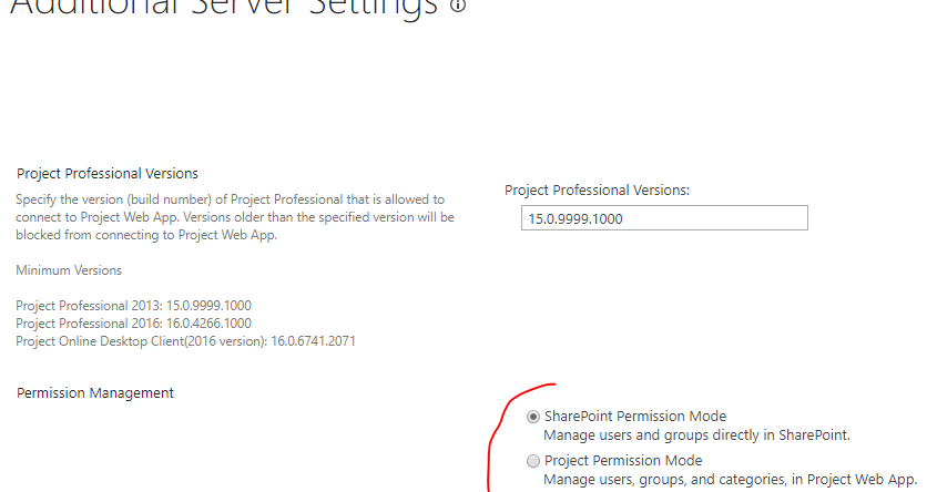 Project Server & Online Behind The Scene: Project Online permission ...