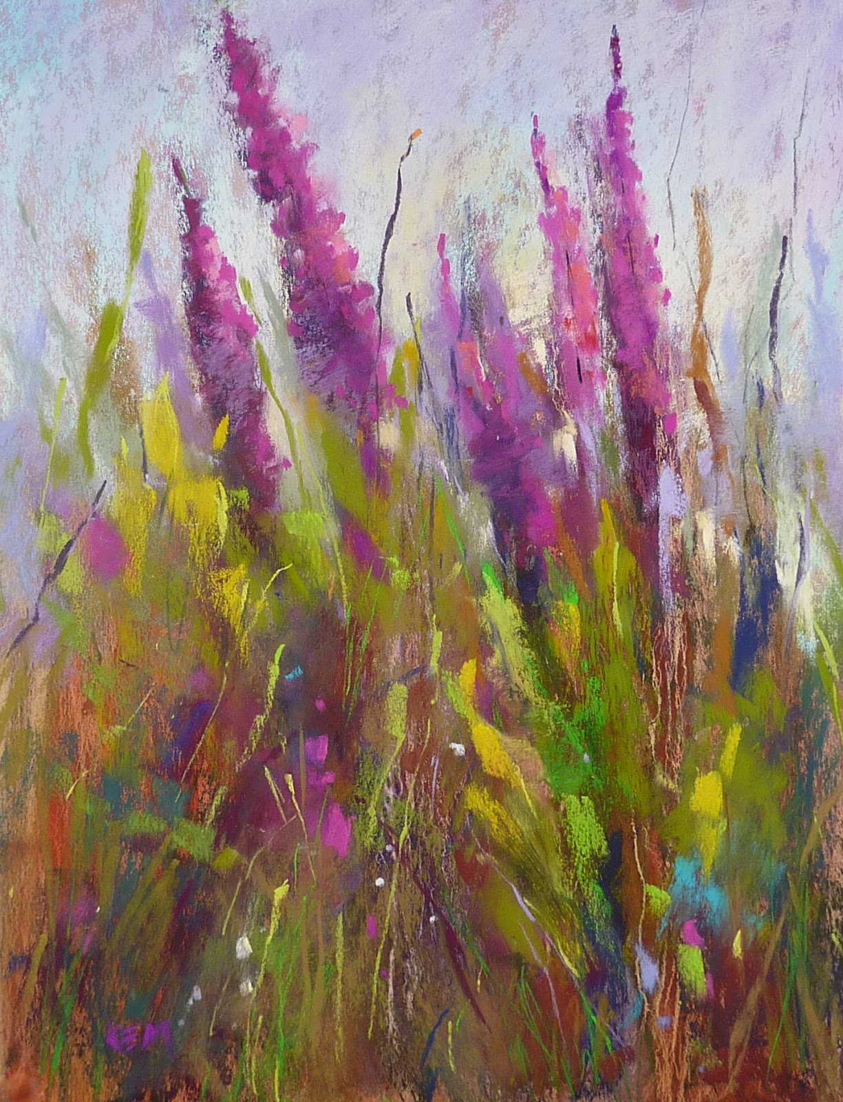 Painting My World: One of my Favorite Wildflower Painting Techniques