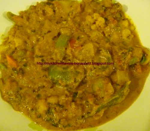 My Kitchen Flavors - Bon Appetit!: Vegetable Dopiaza(Dopyaza)