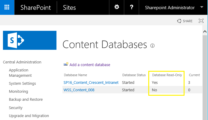How To Set SharePoint 2013 Content Database To Read Only Mode Using How To Set SharePoint 2013 Content Database To Read Only Mode Using