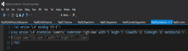 James Unity tutorials: Tile Map XML Tutorial Tiled Map Format
