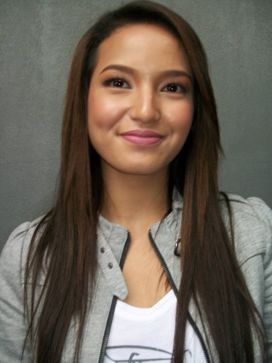 Gossip Actress: Sarah Lahbati at backstage of Party Pilipinas