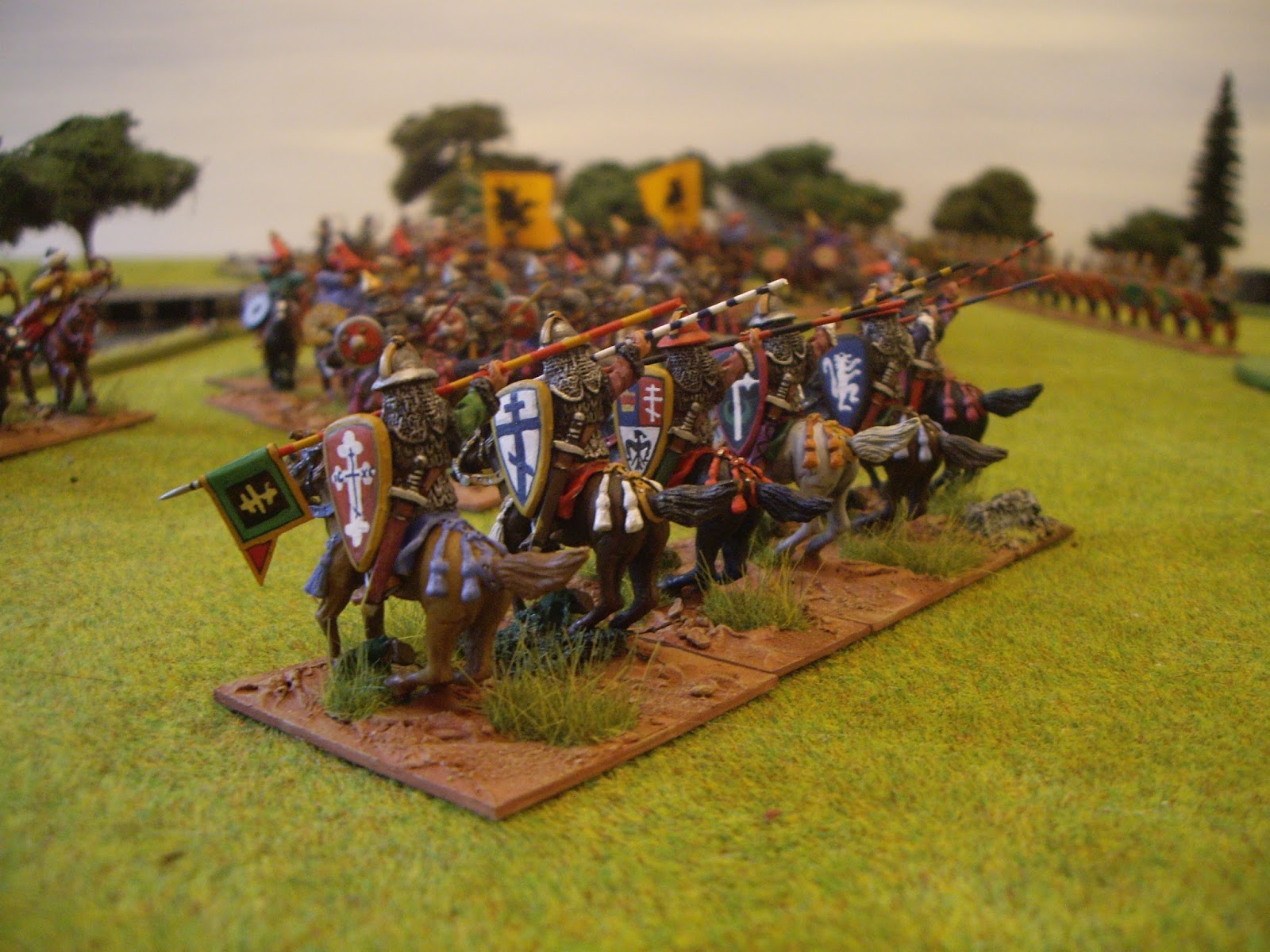 Scimitar and Crescent Wargames: Russian Boyar Cavalry (1350-1550)