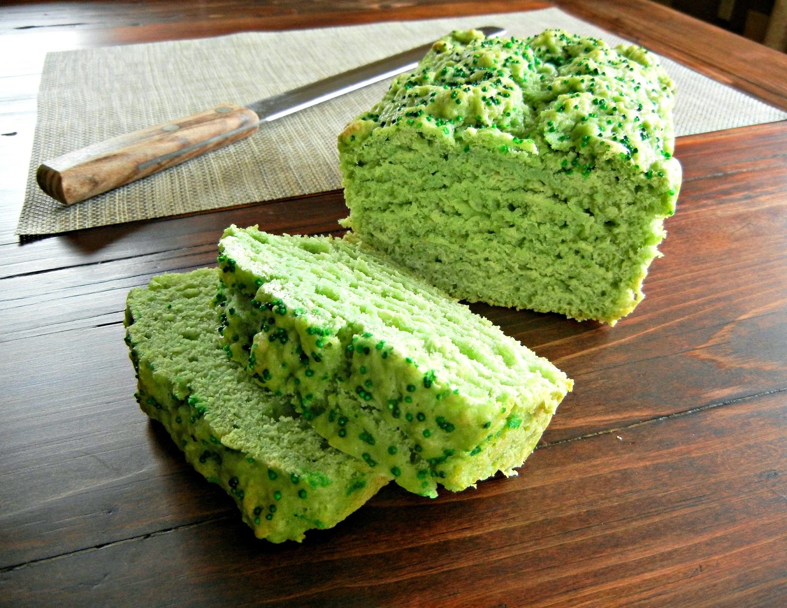 Sugar Swings! Serve Some: Green Beer Bread