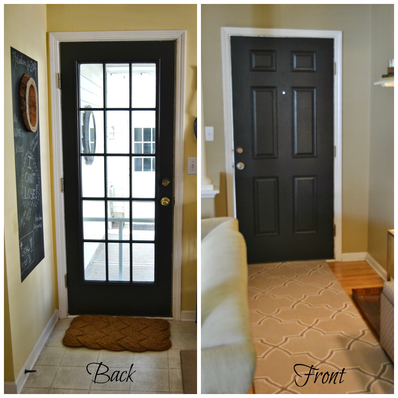 Dwell by Cheryl: "The Painted Back Door"