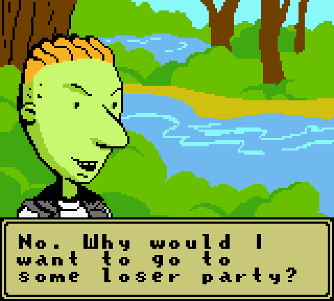 VGJUNK: DOUG'S BIG GAME (GAME BOY COLOR)