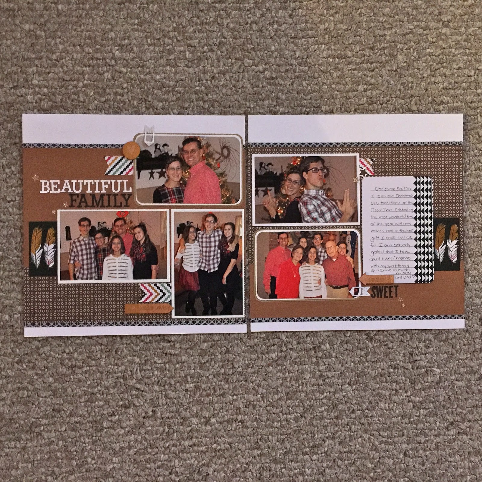 Scrapbook LIFE!: February Scrapbook Club Projects