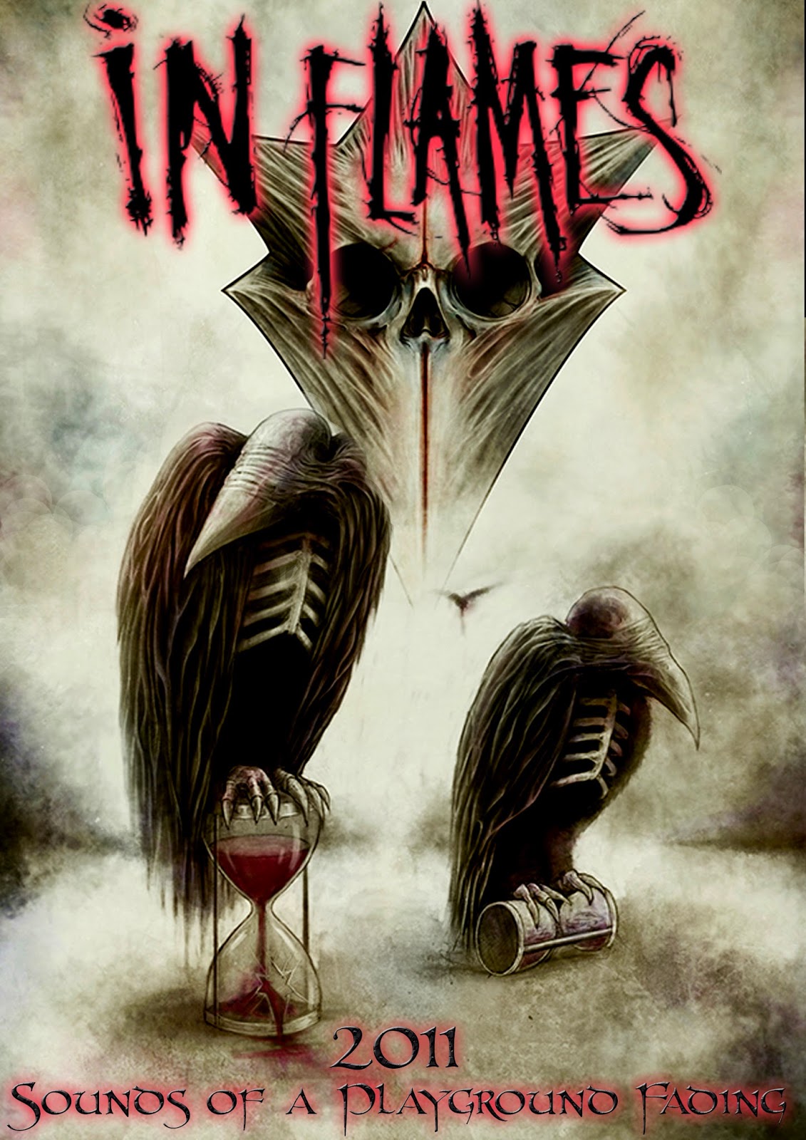 Metal Wallpaper Nash: In Flames Sounds Of A Playground Fading