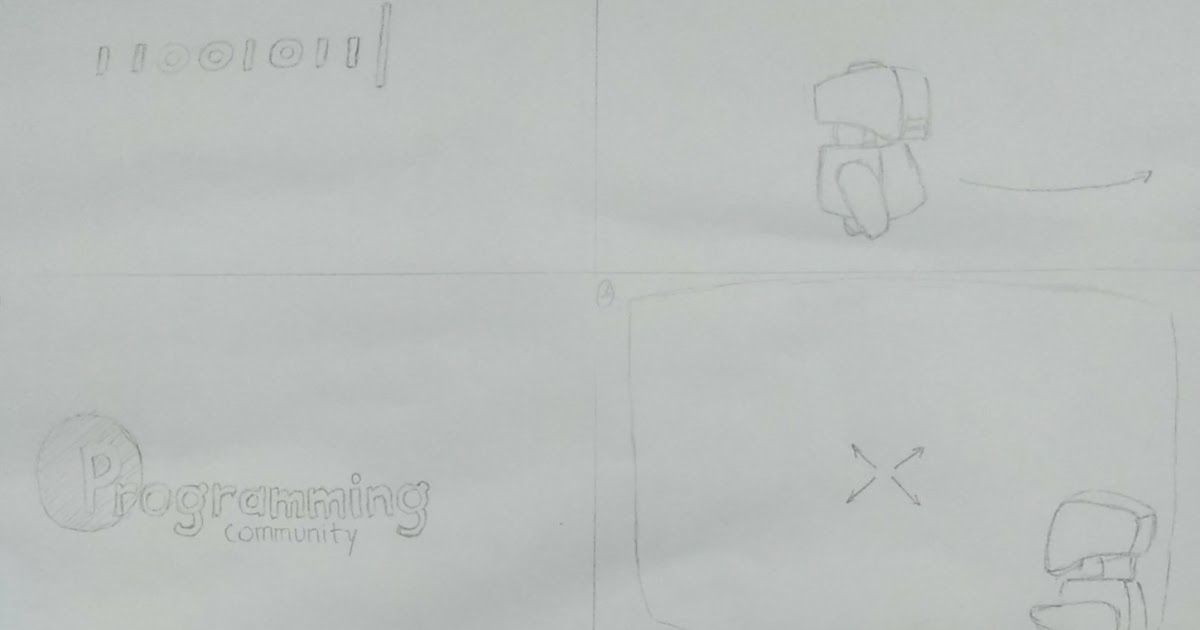 Project Animasi: Storyboard Animasi Komunitas Programming (bagian 1)