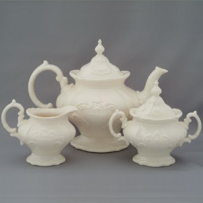 Home Sweet Home: Embossed Creamware Tea Sets May 23, 2011