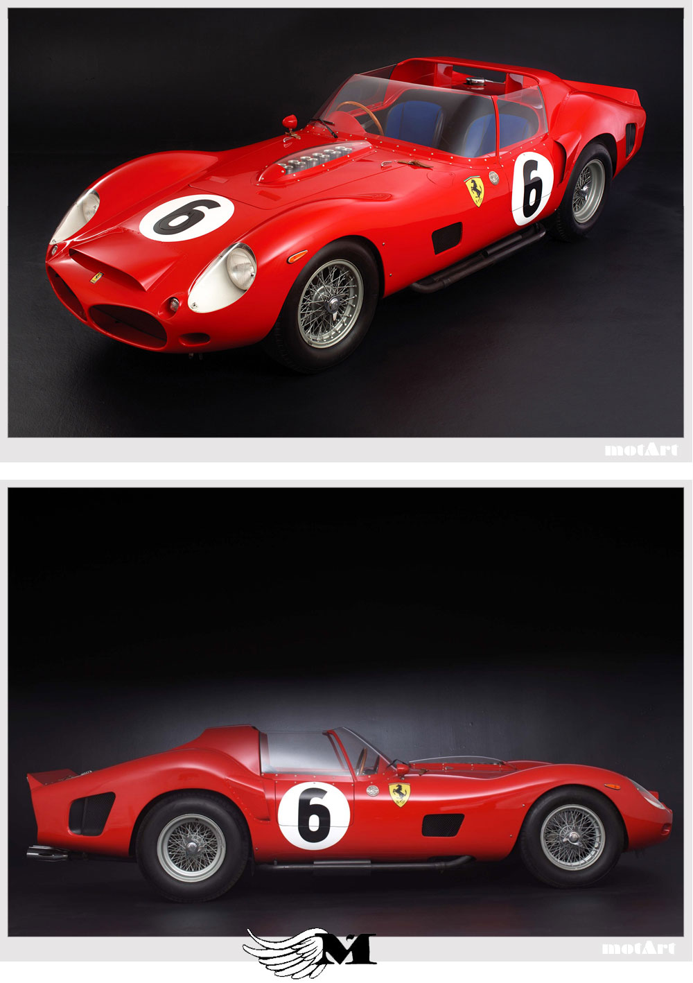 MotArt: 1962 Ferrari 330 TRI/LM Testa Rossa