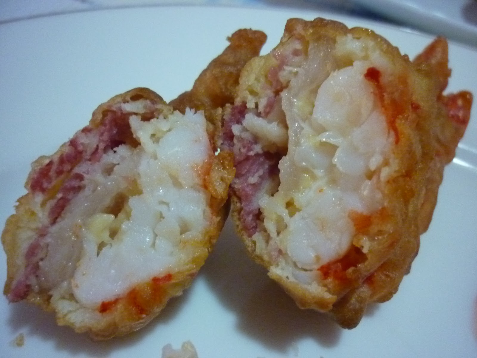 Lia's Food Journey: Camaron Rebosado con Jamon