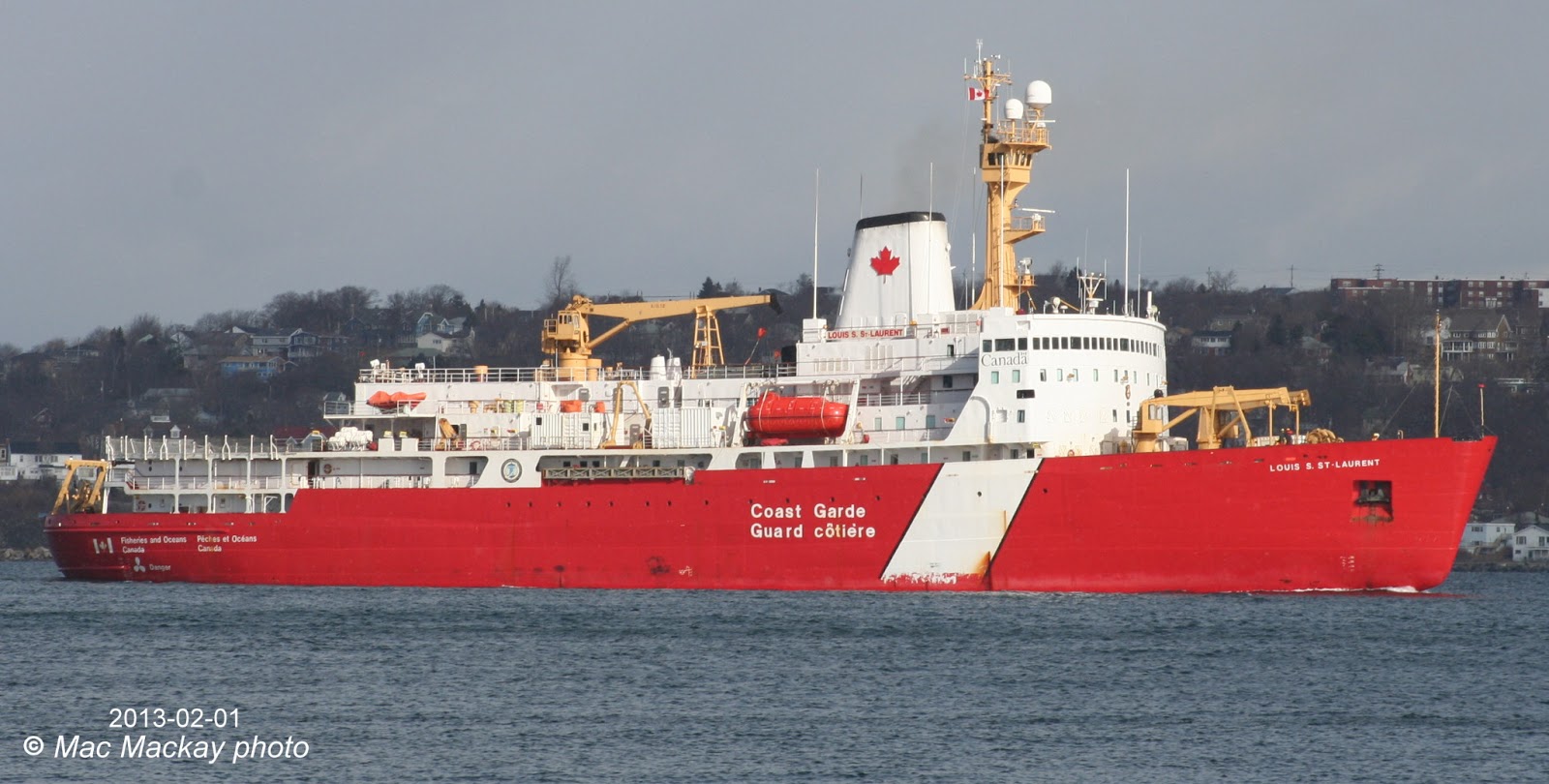 Shipfax: CCGS Louis S. St-Laurent - Things that go bump in the ice