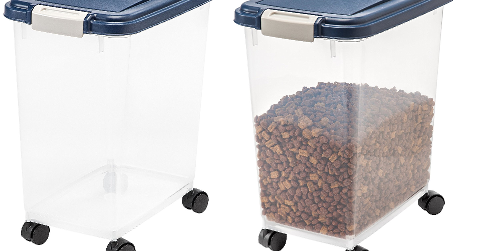 33 Quart IRIS Airtight Storage Container With Wheels $10.89 + Free ...