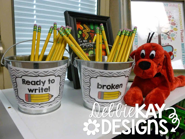 debbie kay designs: Pencil Labels FREEBIE