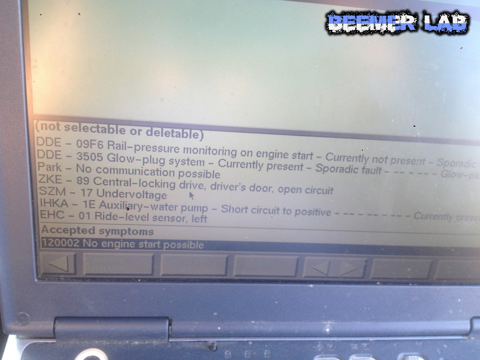 Bmw X5 E53 Fault Codes List