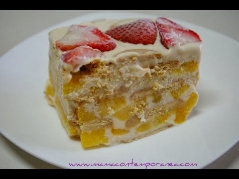 Recetiando en la cocina es mas fácil aquí : Pastel Frío de Galletas Marías