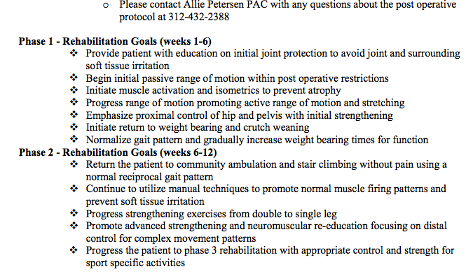 How I complicated my life today: Physical therapy for hip labral tear