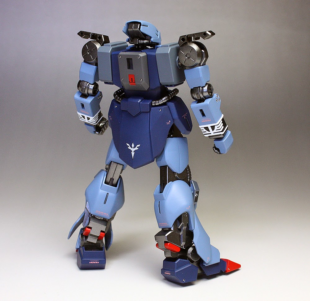 GUNDAM GUY: HGUC 1/144 AMX-101E Schuzrum Galluss - Painted Build