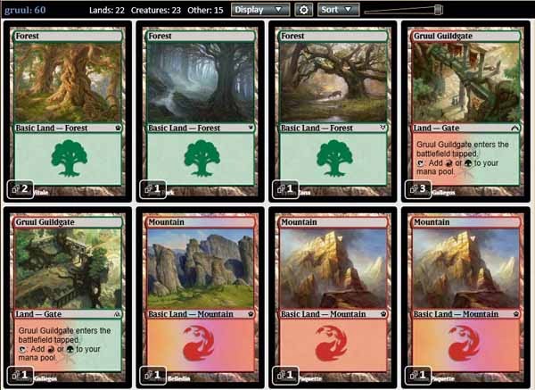 Magic the Gathering Adventures: [Standard] Another Gruul